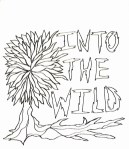 Into The Wild – Coloring Page and Affirmation – Individual Empowerment